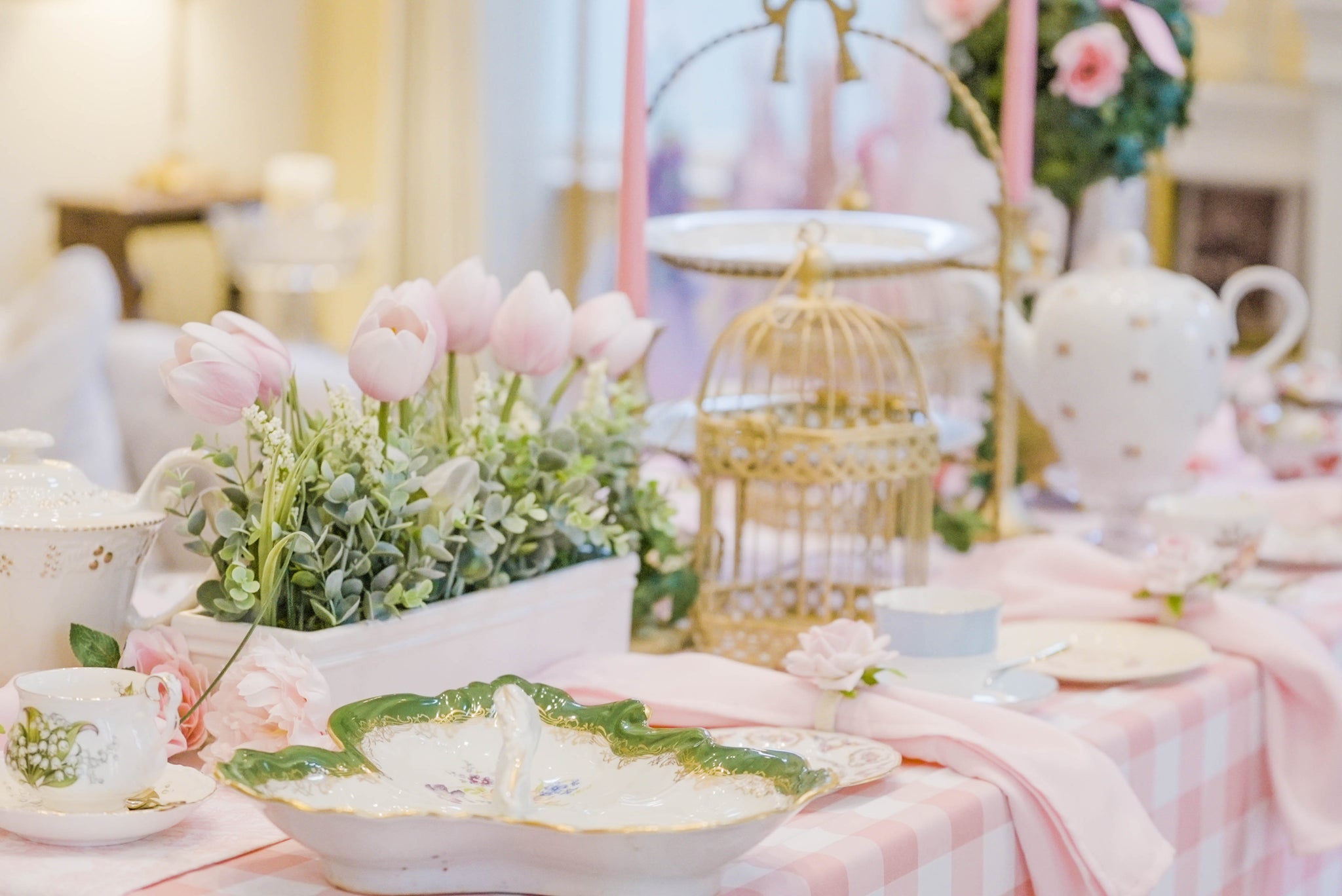 Garden Tea Party Rental Package – SwanDesign